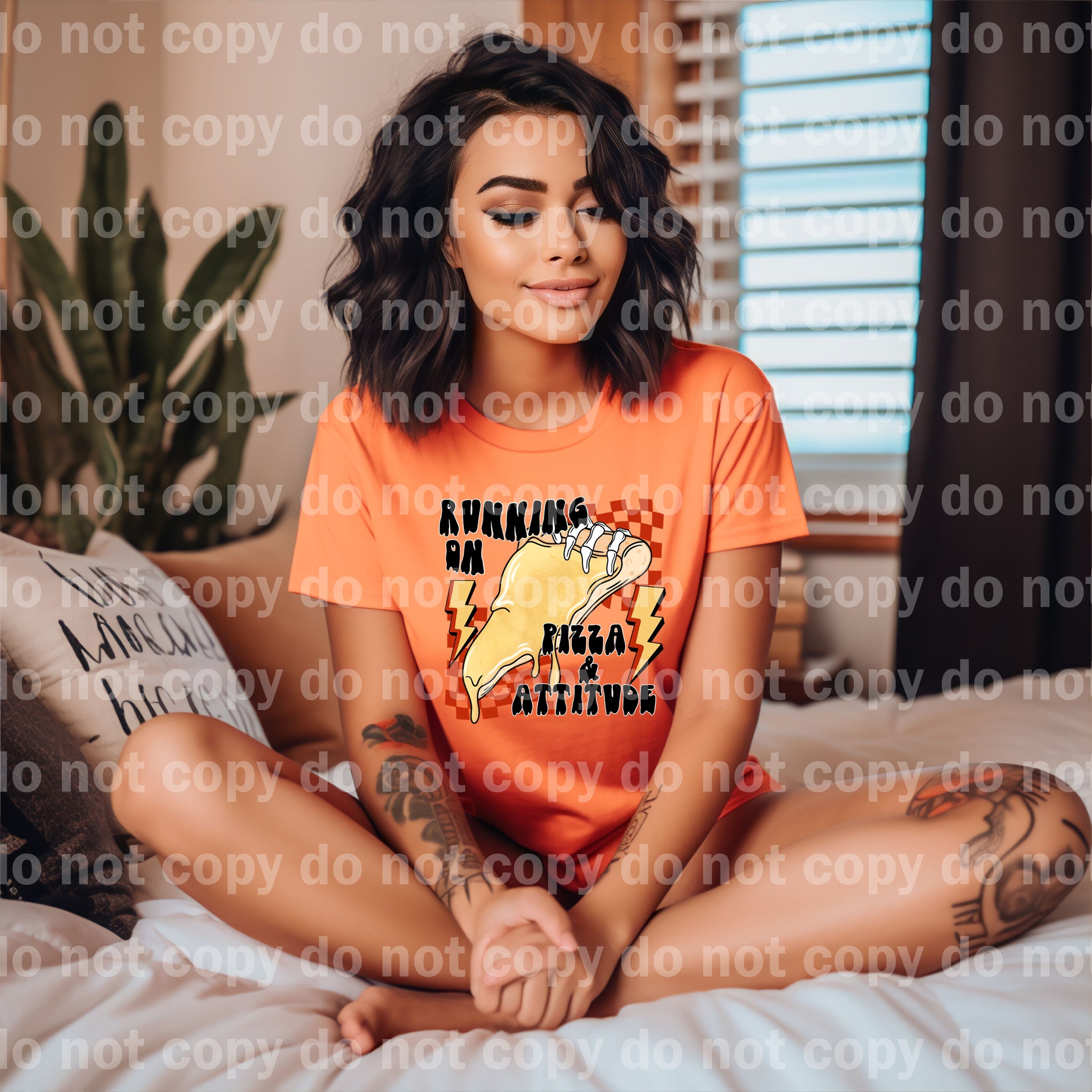 Running On Pizza And Attitude Dream Print or Sublimation Print – Puttin ...