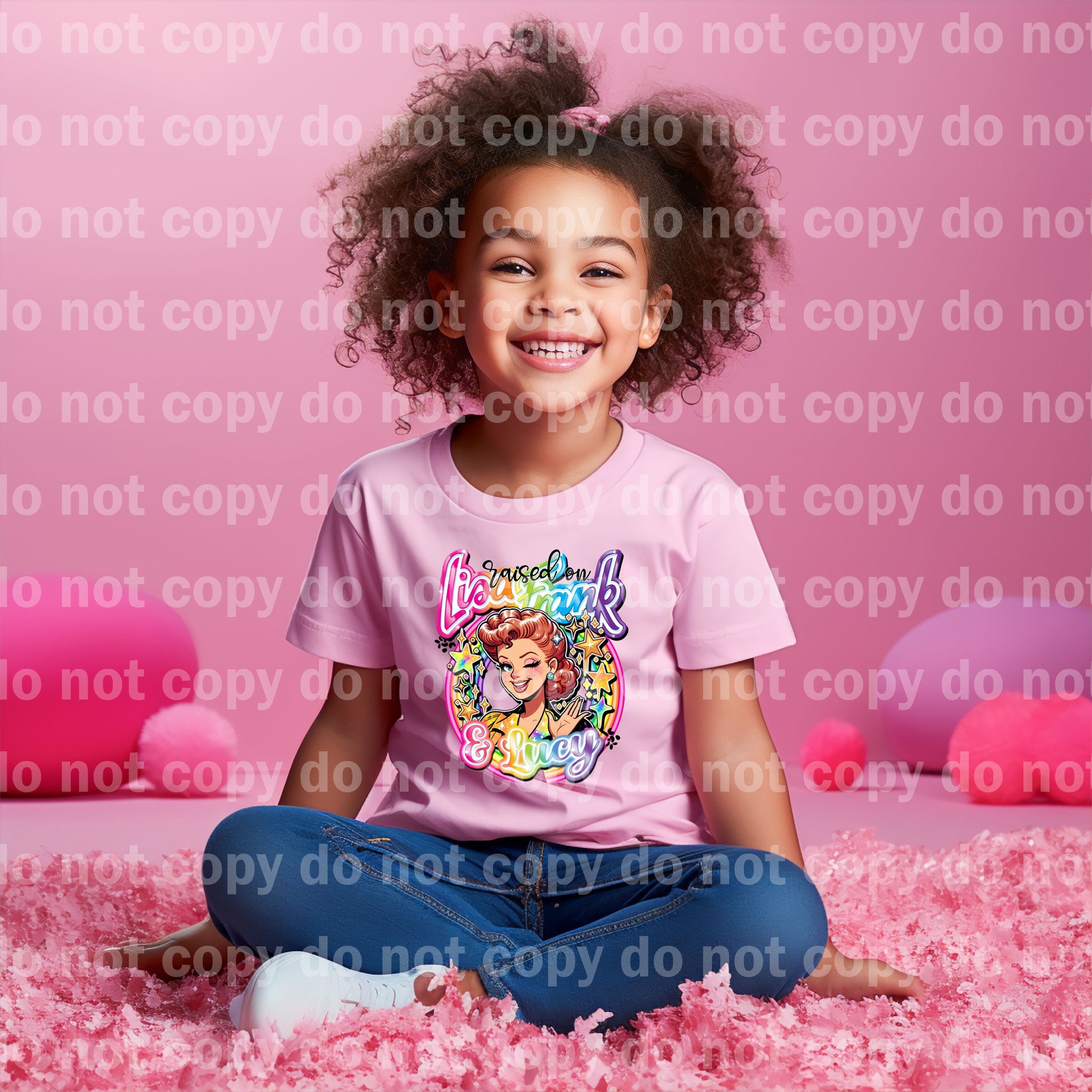 Raised on Lisa and Lucy Dream Print or Sublimation Print with Decal Op ...