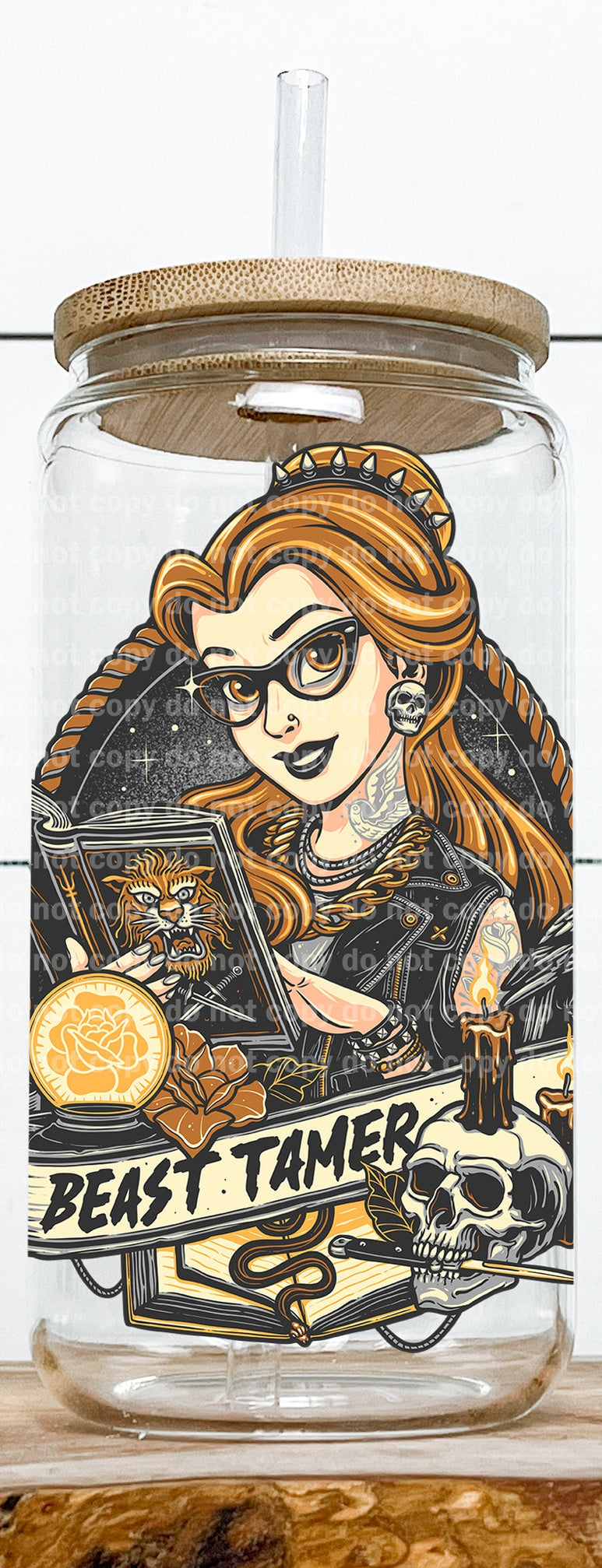 Beast Tamer Rocker Belle Decal 3 x 4 – Puttin on the Printz