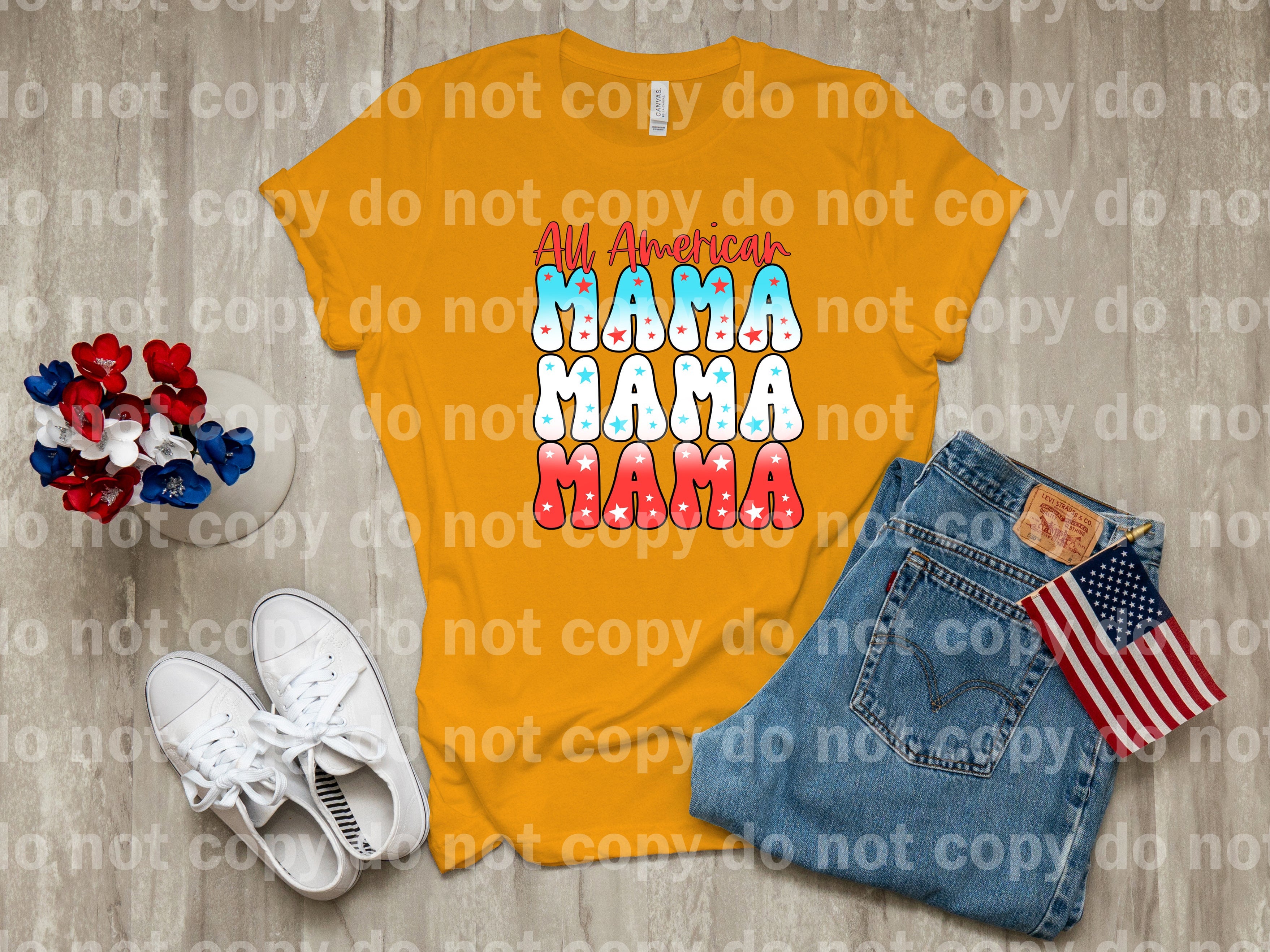 All American Mama Mama Mama Dream Print or Sublimation Print – Puttin on the Printz