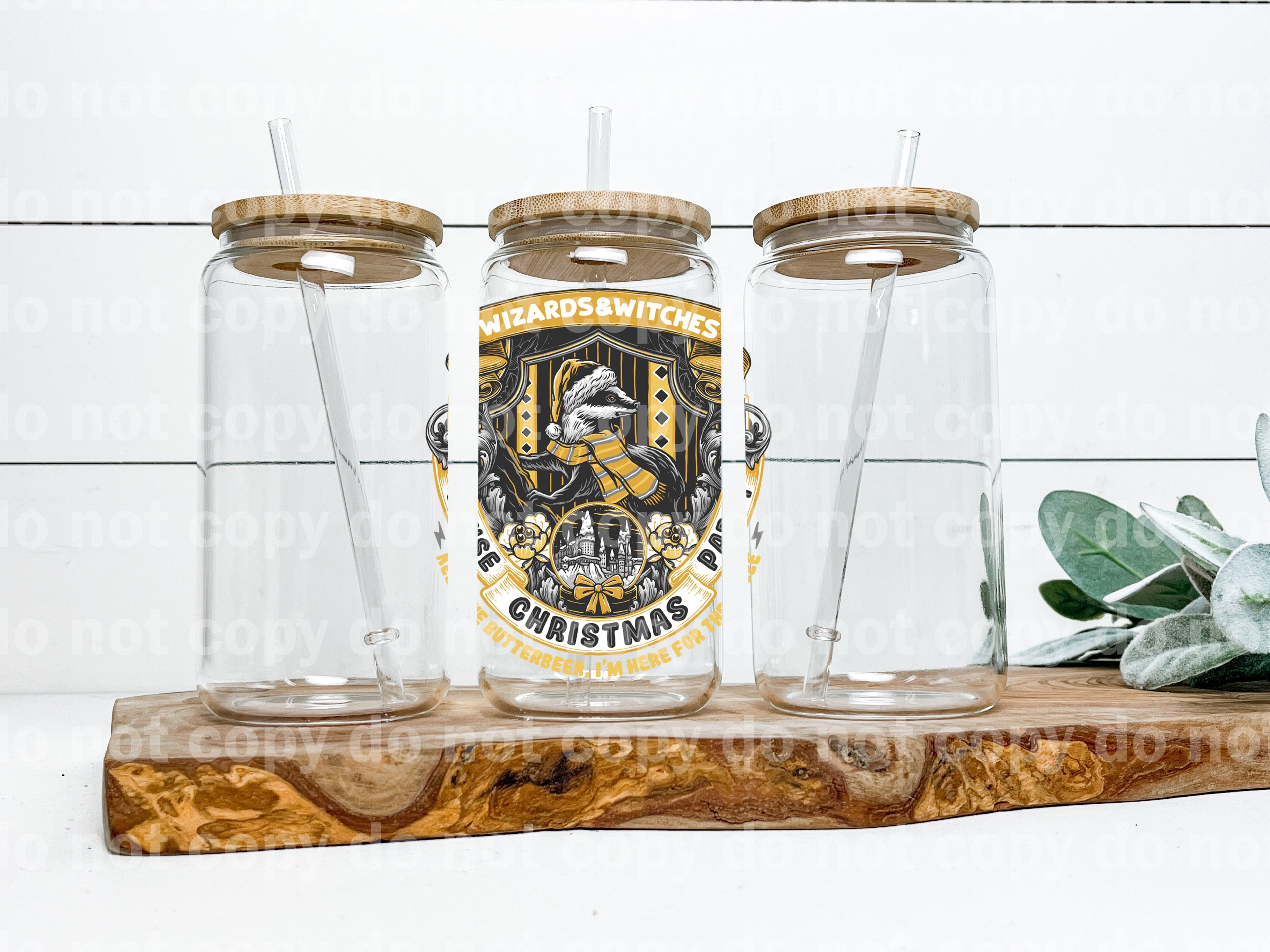 Badger Wizard And Witches Decal 4 x 4.5 – Puttin on the Printz