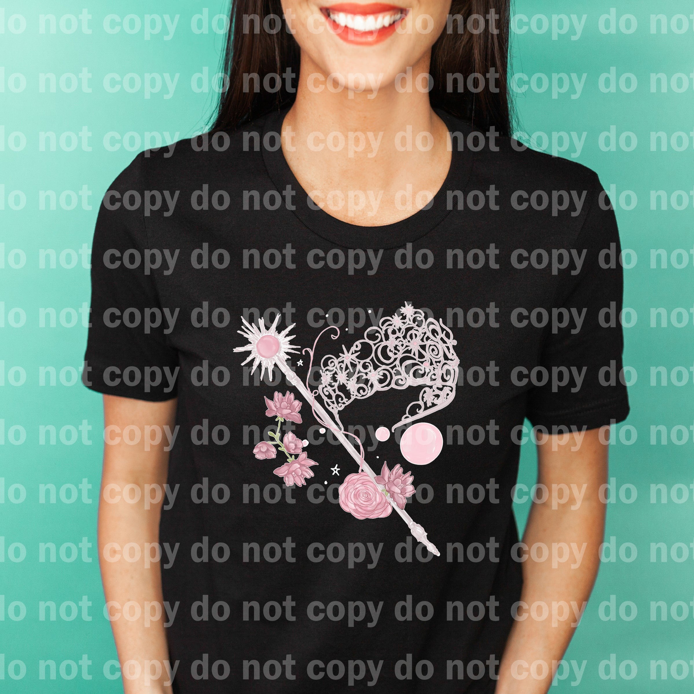 Crown and Wand Floral – Puttin on the Printz