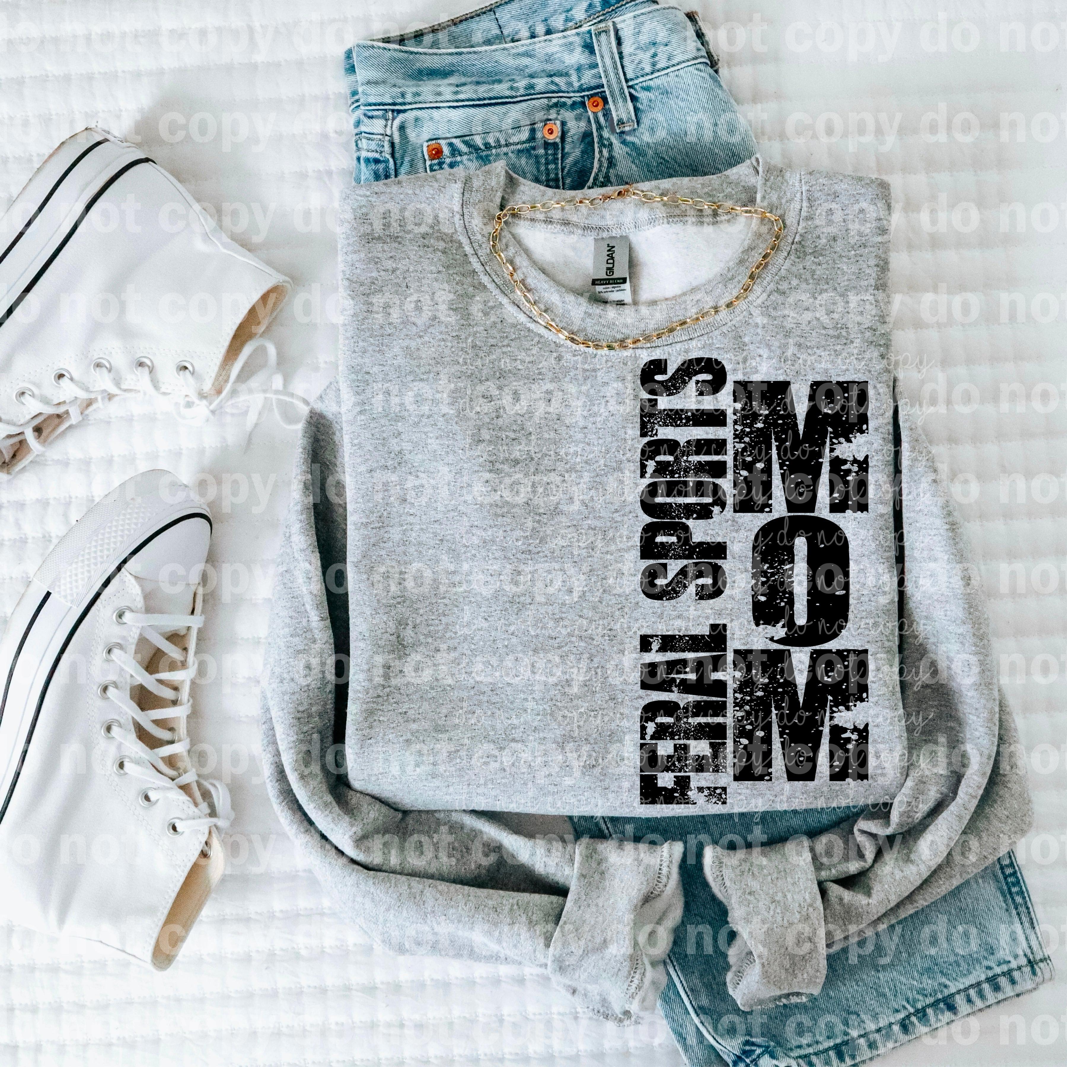 Feral Sports Mom Distressed – Puttin on the Printz