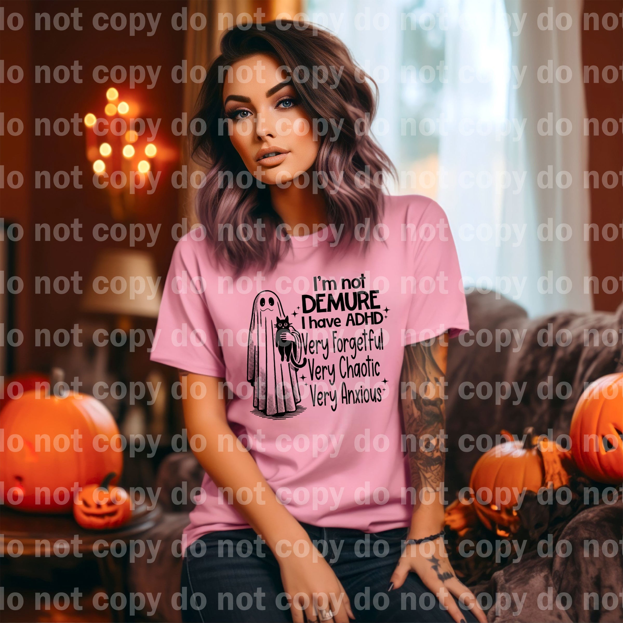 I'm Not Demure I ADHD Dream Print or Sublimation Print – Puttin on the ...