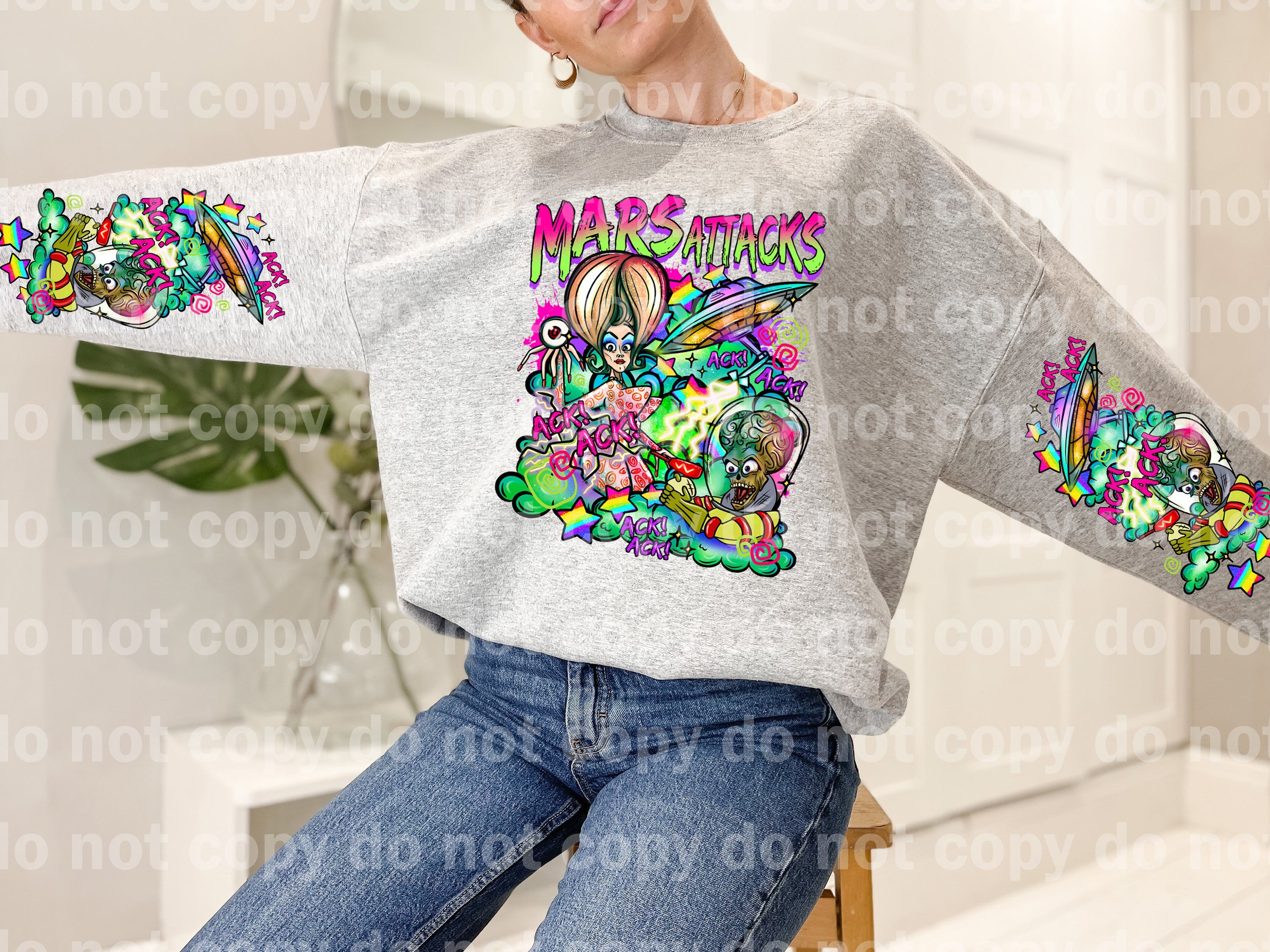 Mars Attacks With Words Colored – Puttin on the Printz