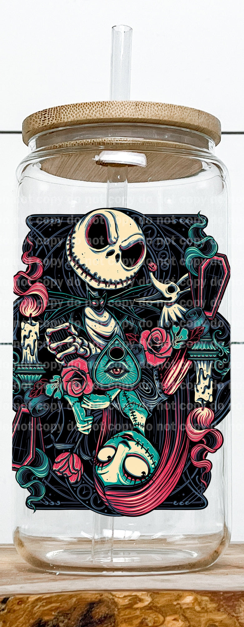 Jack And Sally NBC Decal 3.3 x 4 – Puttin on the Printz