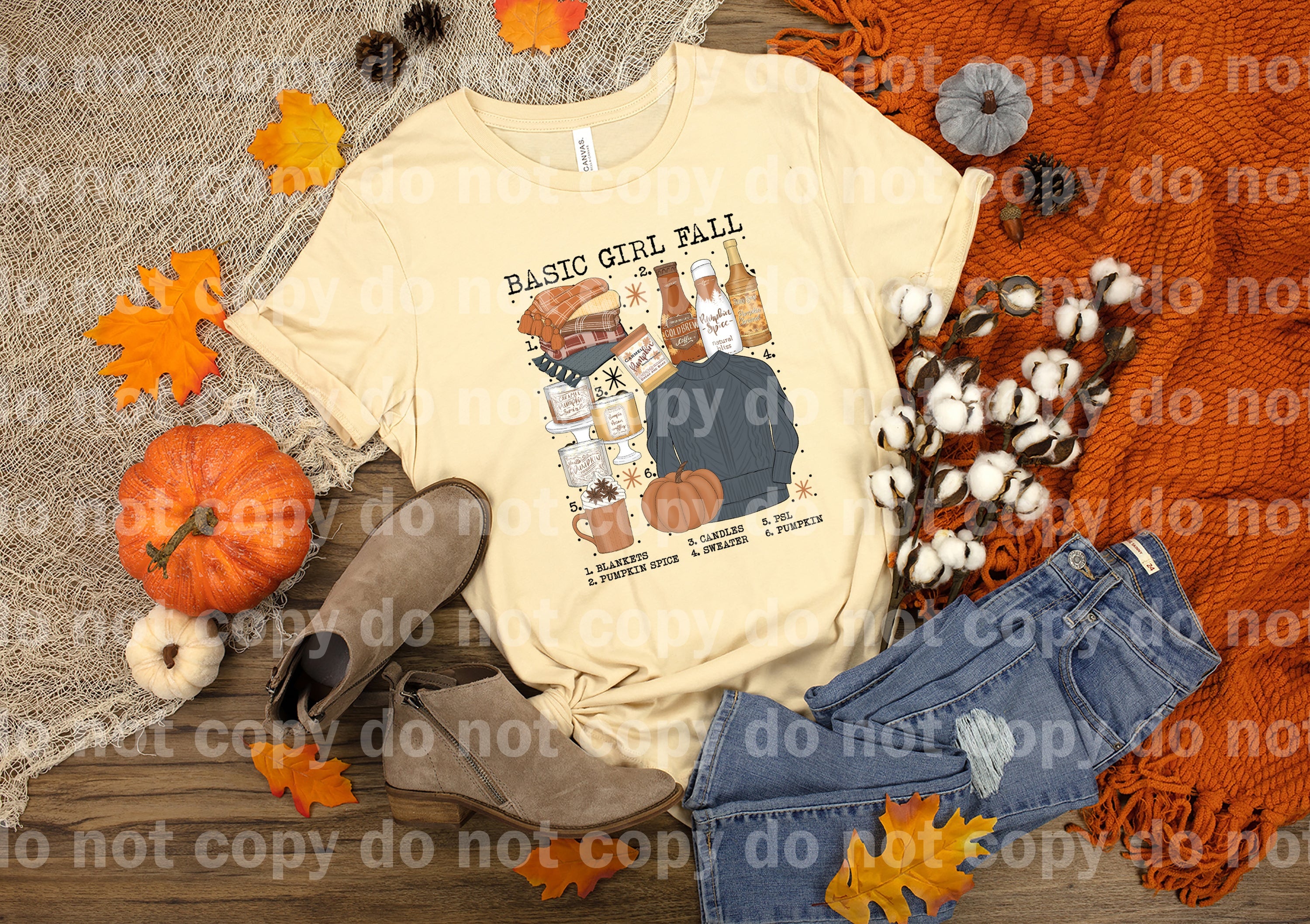 Basic Girl Fall Chart Dream Print or Sublimation Print – Puttin on the ...