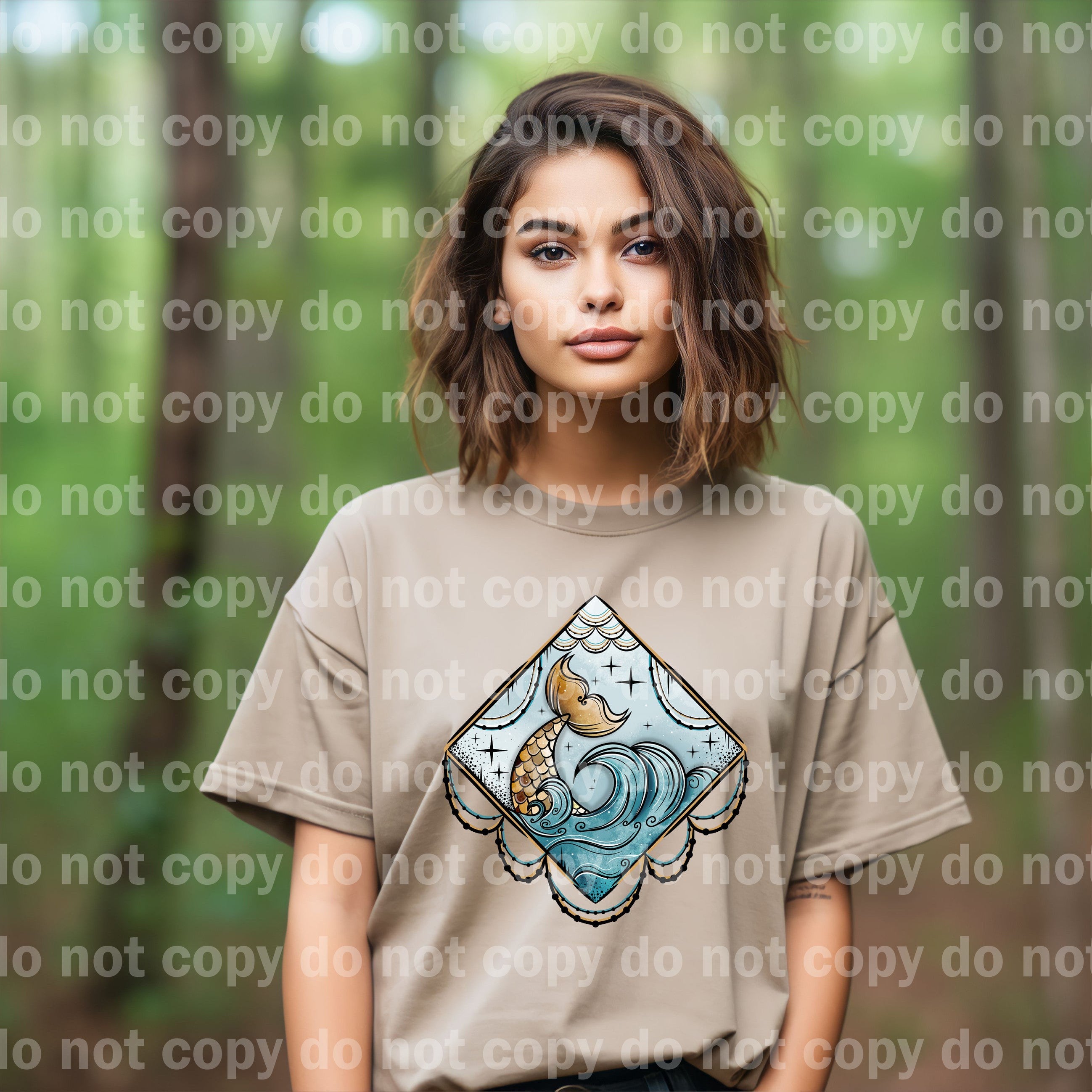 Diamond Mermaid Tail Wave In Various Colors Dream Print or Sublimation ...