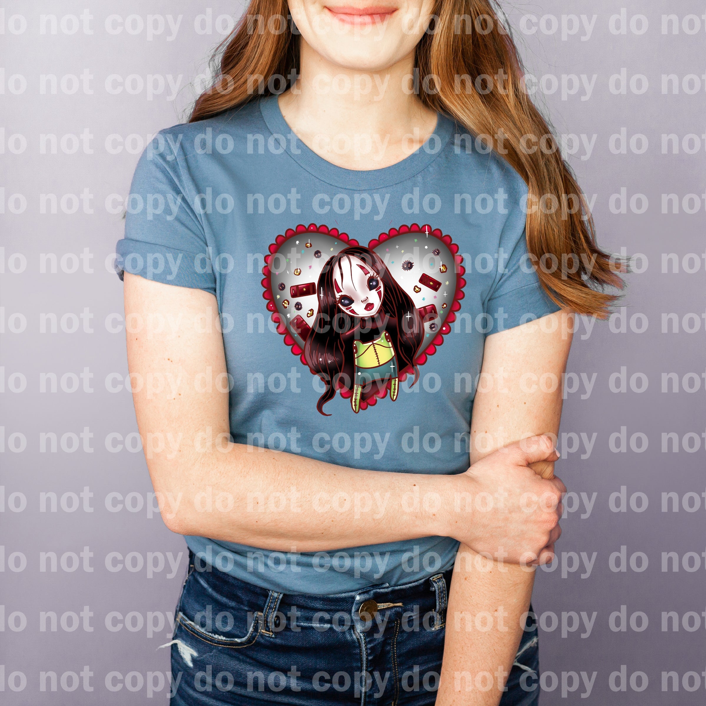 Faceless Scary Heart Dream Print or Sublimation Print – Puttin on the ...