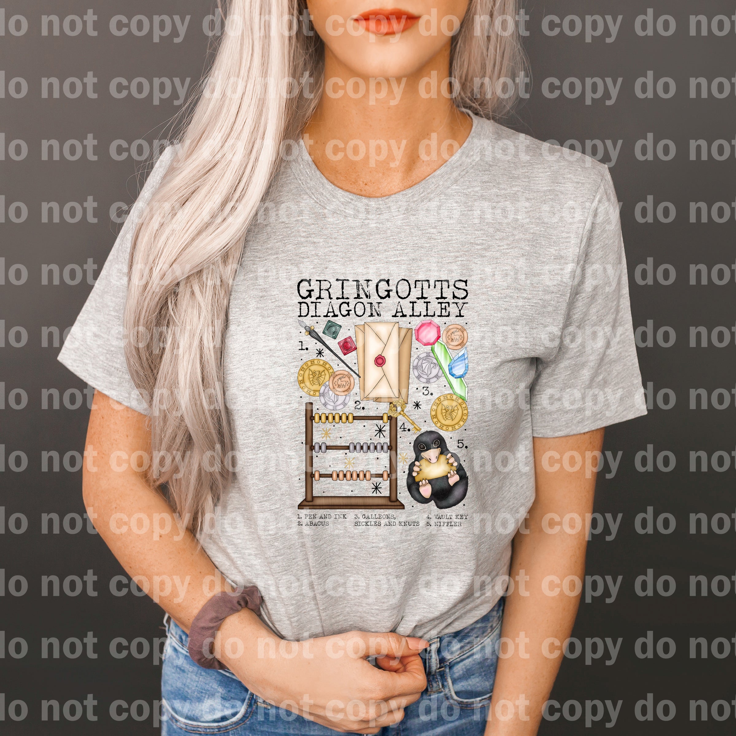 Gringotts Diagon Alley Chart Dream Print or Sublimation Print – Puttin ...