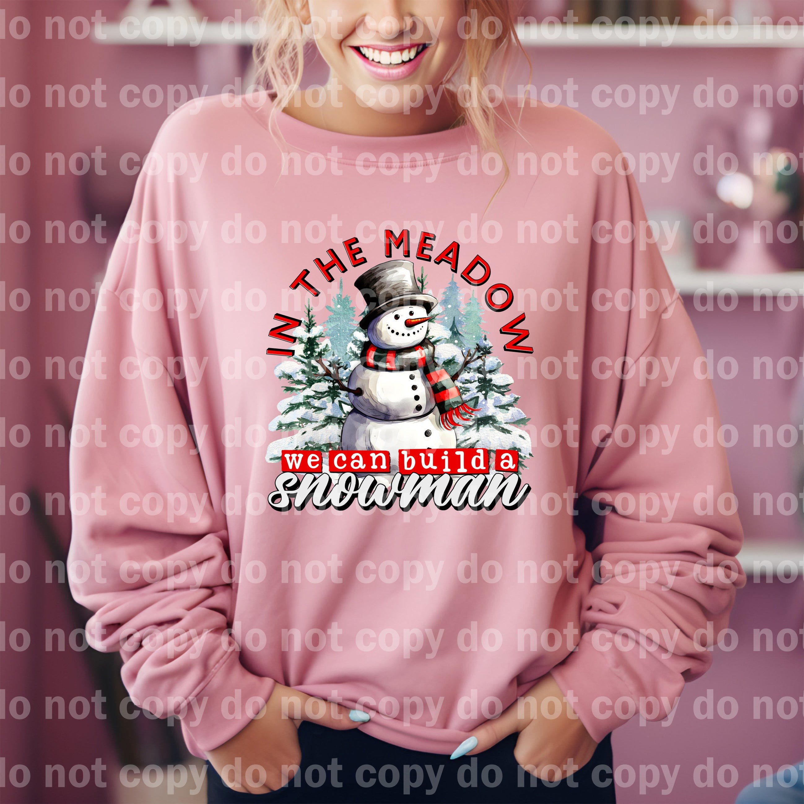 In The Meadow We Can Build A Snowman Dream Print or Sublimation Print ...