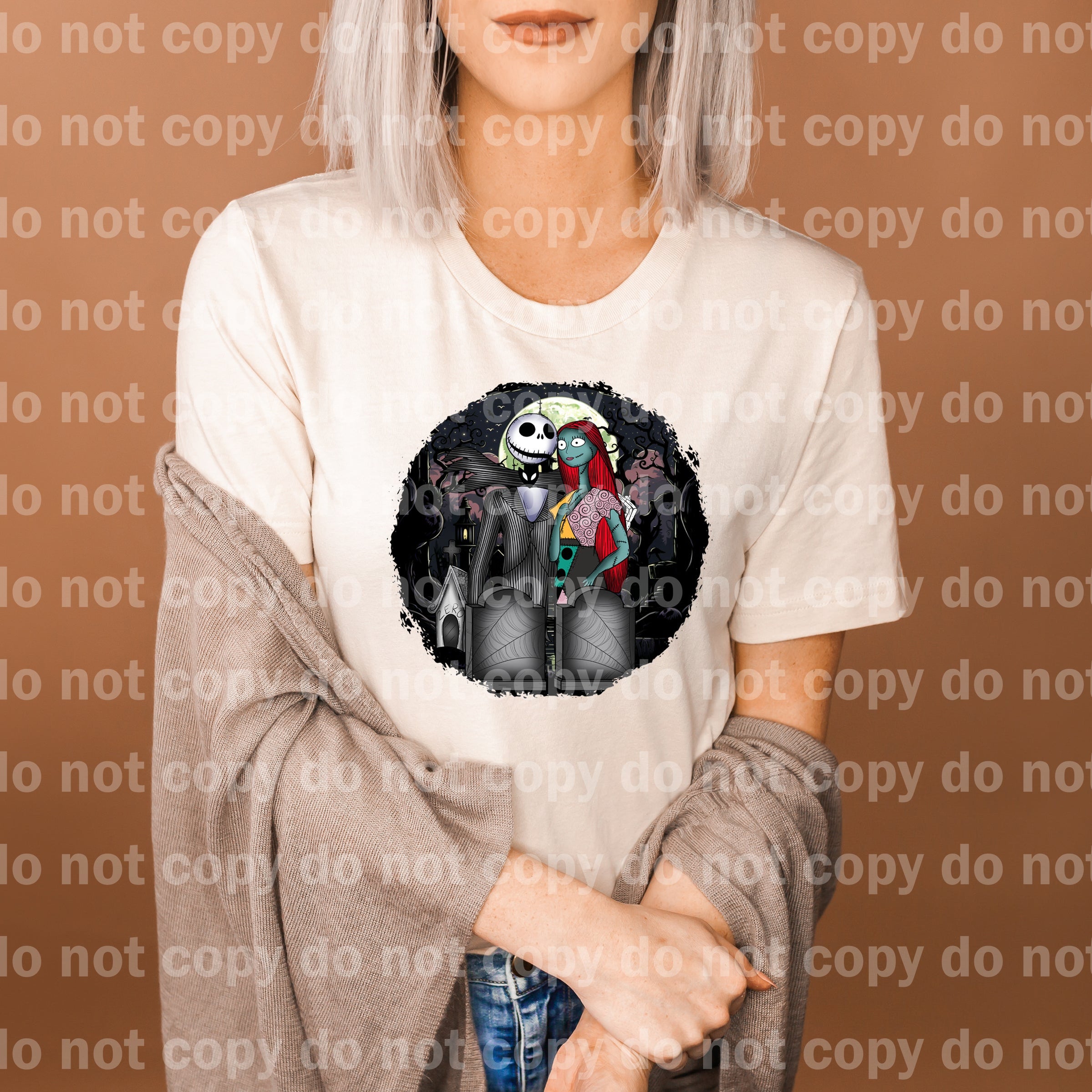 Jack And Sally Badge Dream Print or Sublimation Print – Puttin on the ...