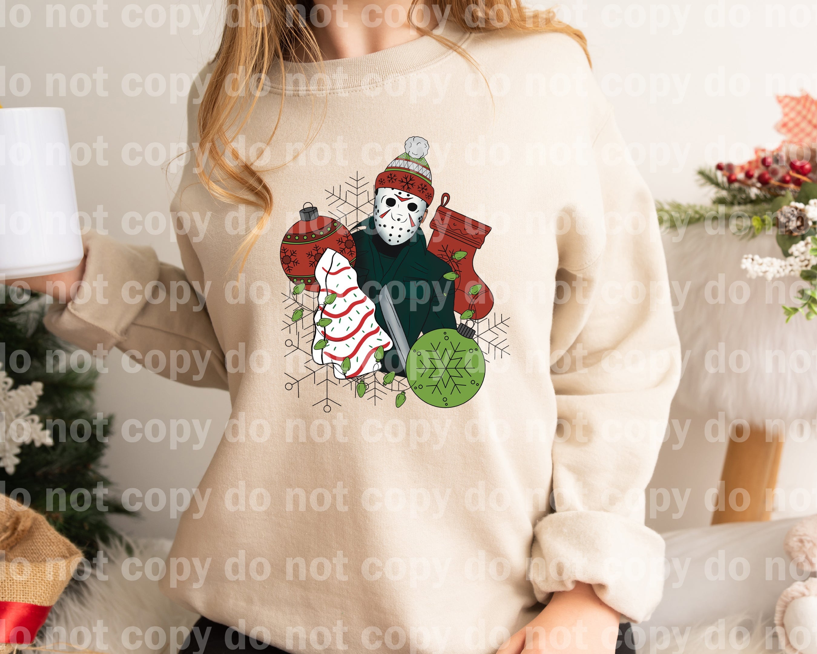 Jason Christmas Dream Print or Sublimation Print – Puttin on the Printz