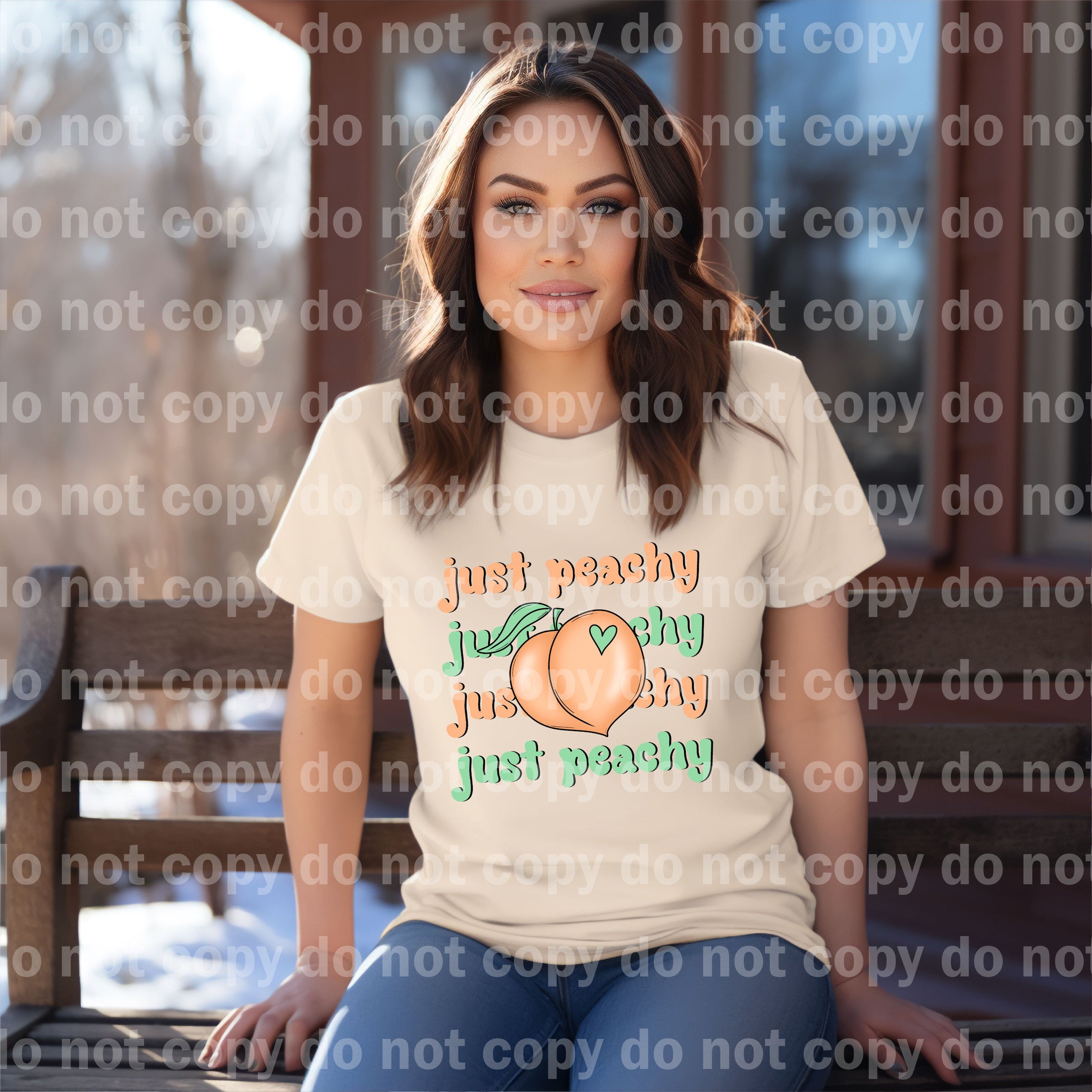 Just Peachy Word Stacked Dream Print or Sublimation Print – Puttin on ...
