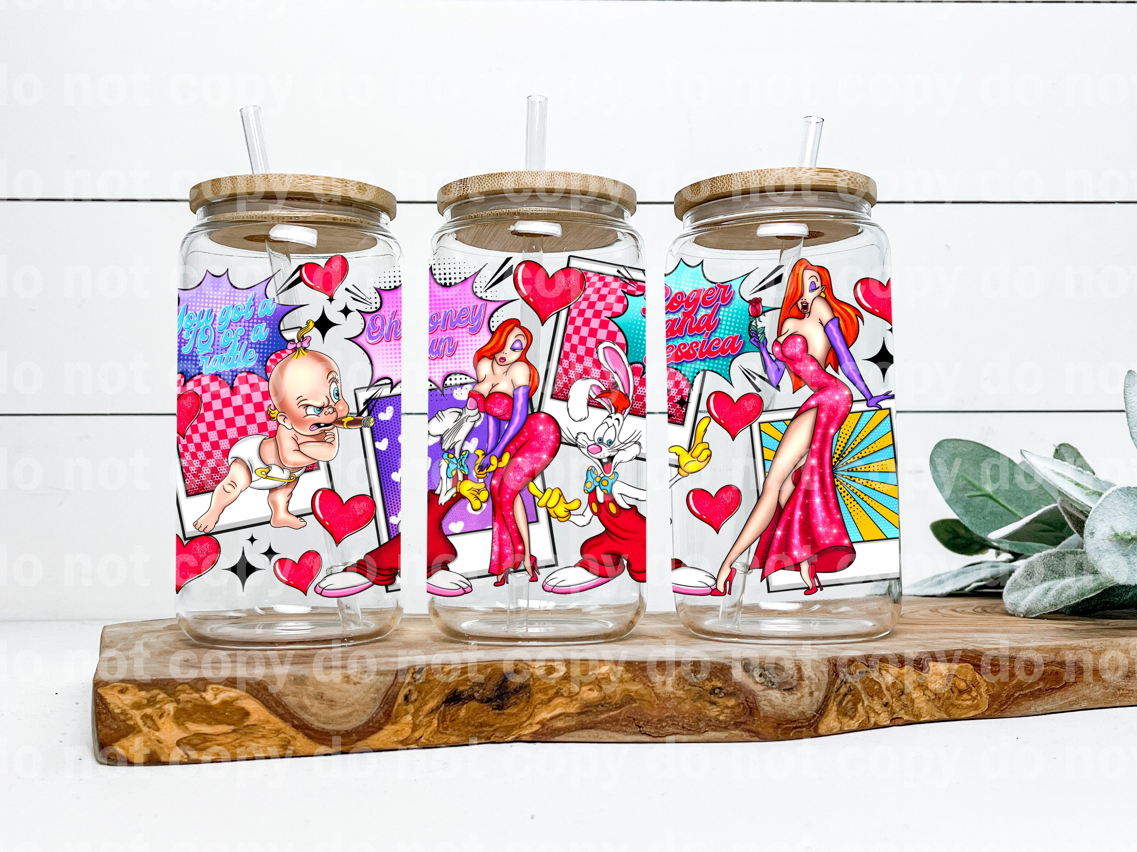 Roger Rabbit 16oz Cup Wrap – Puttin on the Printz