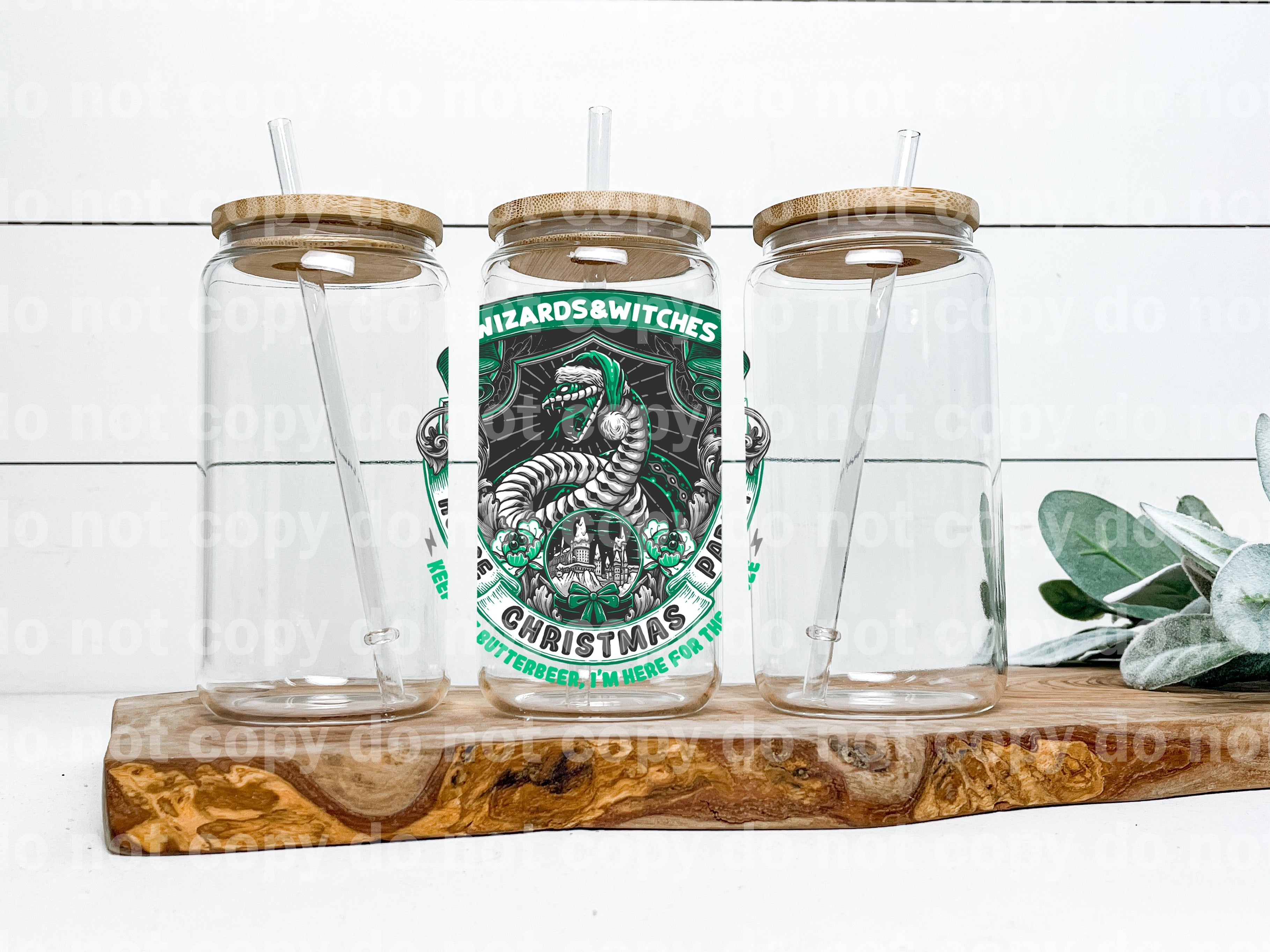 Serpent Wizard And Witches Decal 4 x 4.5 – Puttin on the Printz