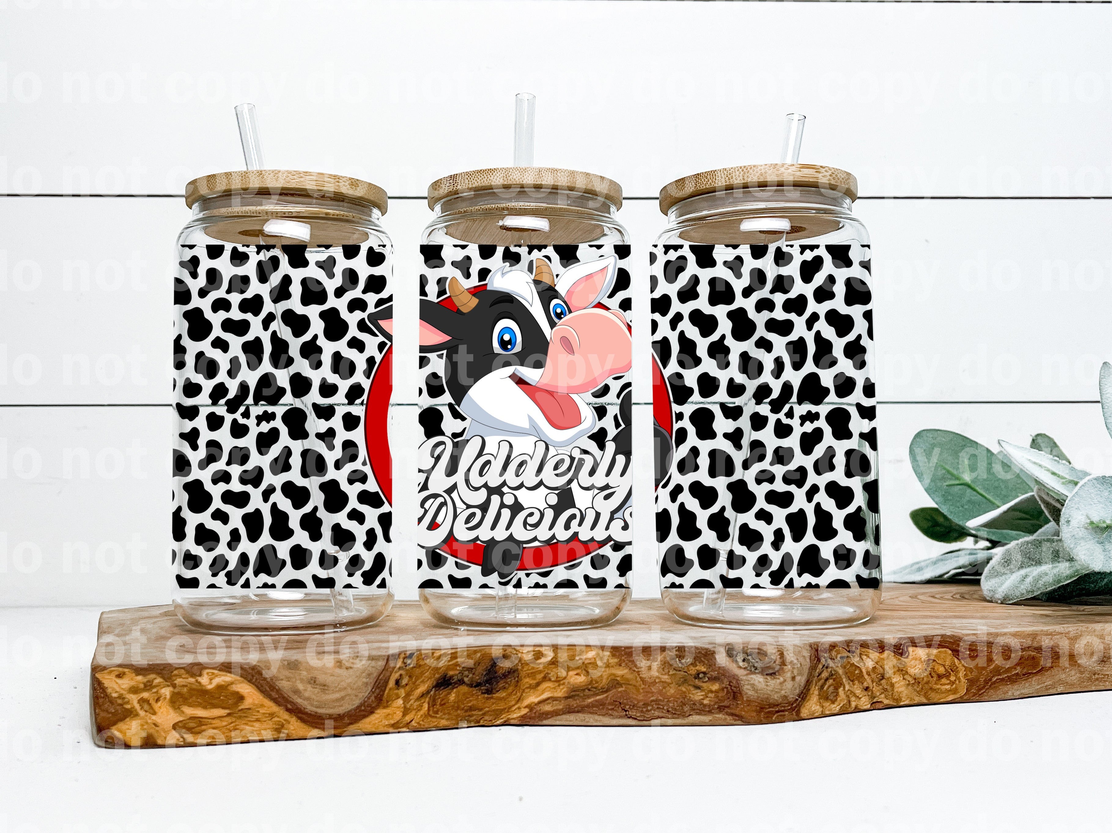 Udderly Delicious 16oz Cup Wrap – Puttin on the Printz