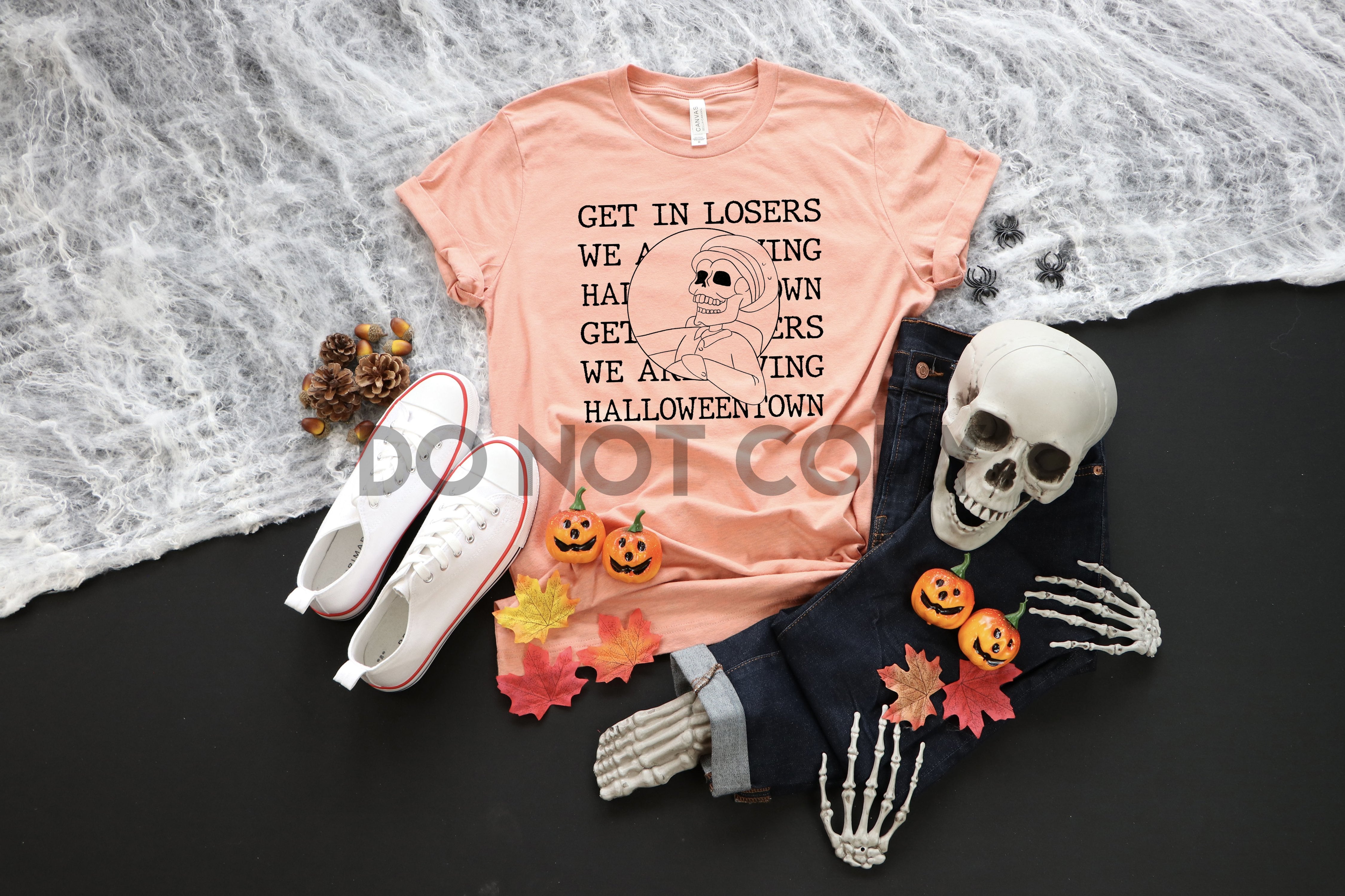 Get in Losers BLACK INK one color Screen print transfer – Puttin on the ...