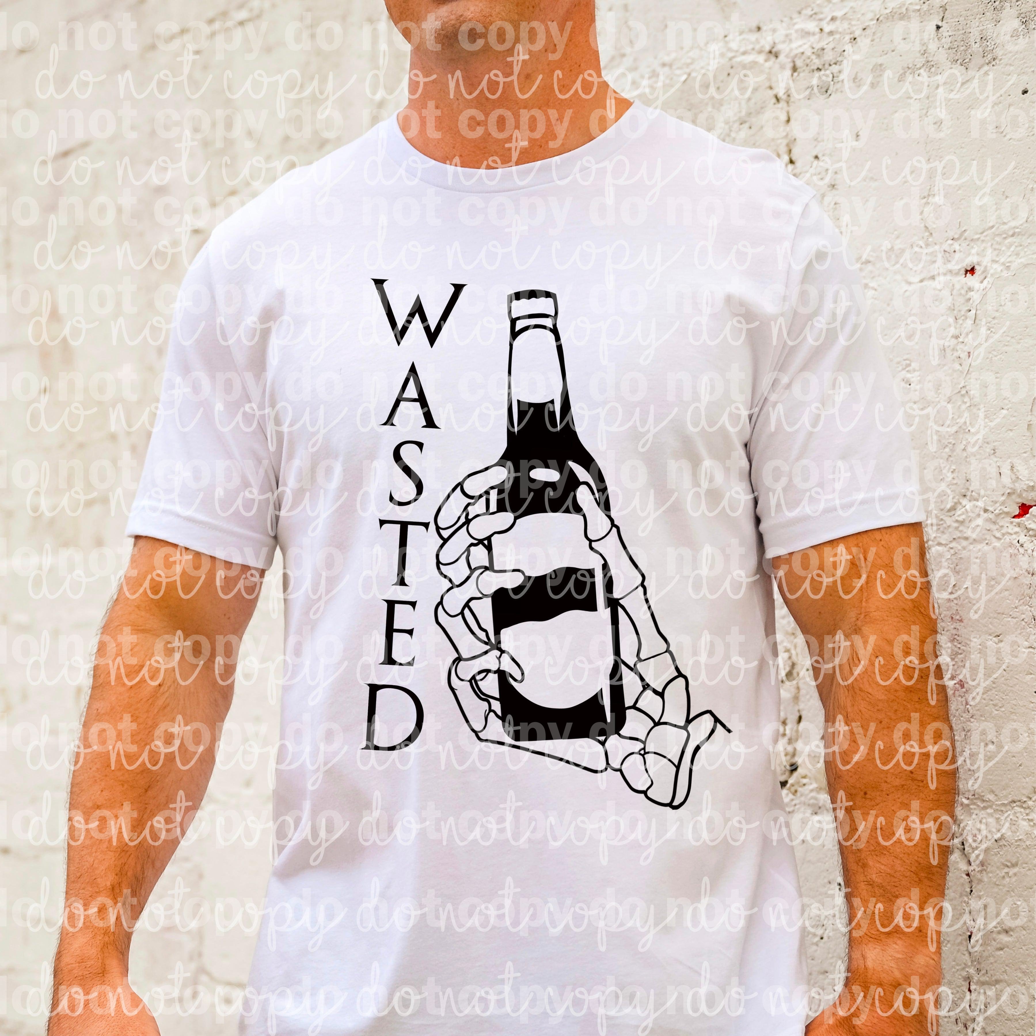 Wasted Bottle Skeleton Dream Print or Sublimation Print – Puttin on the ...