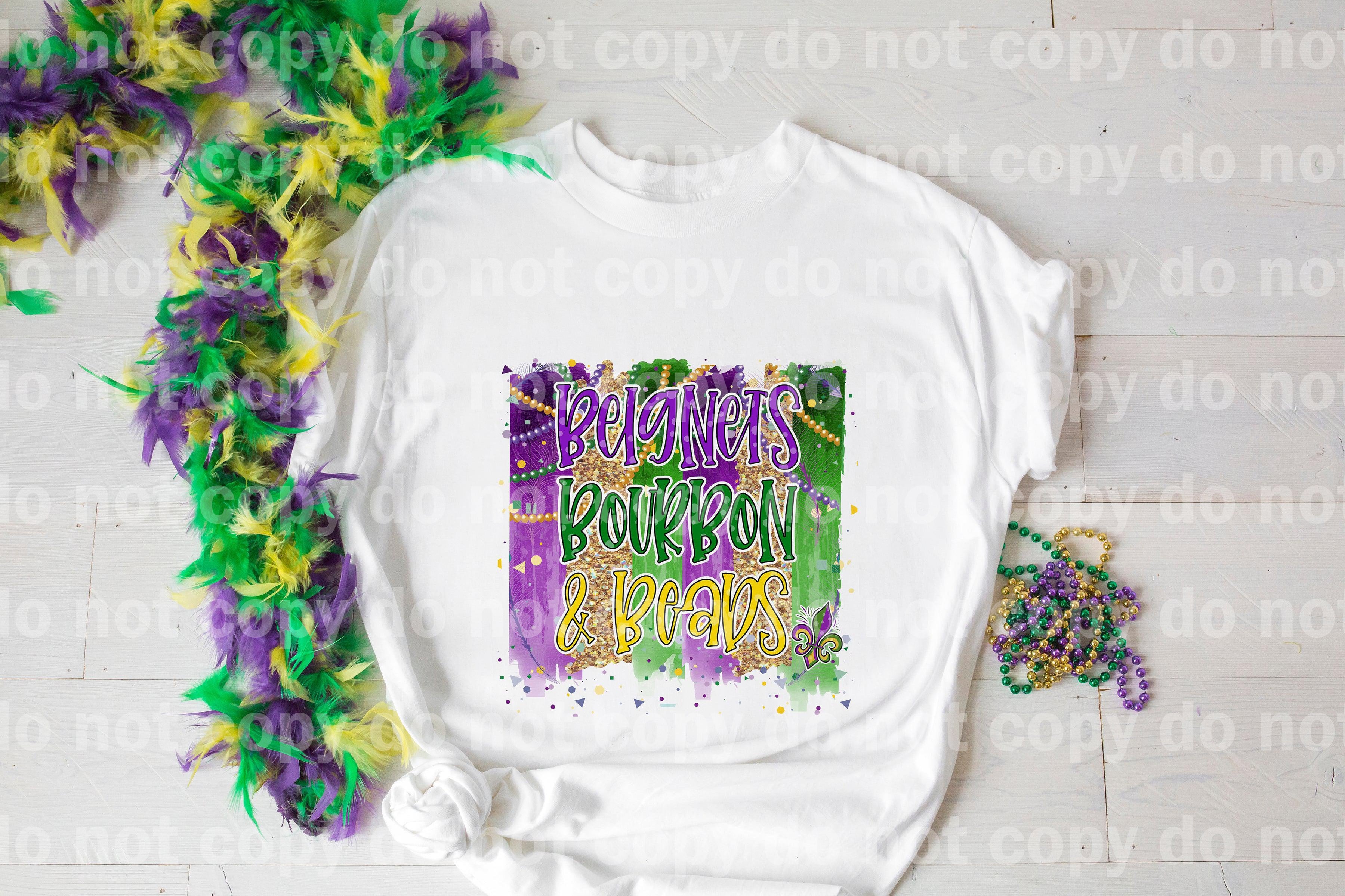 Beignets Bourbon and Beads Brush Stroke Dream Print or Sublimation Pri ...
