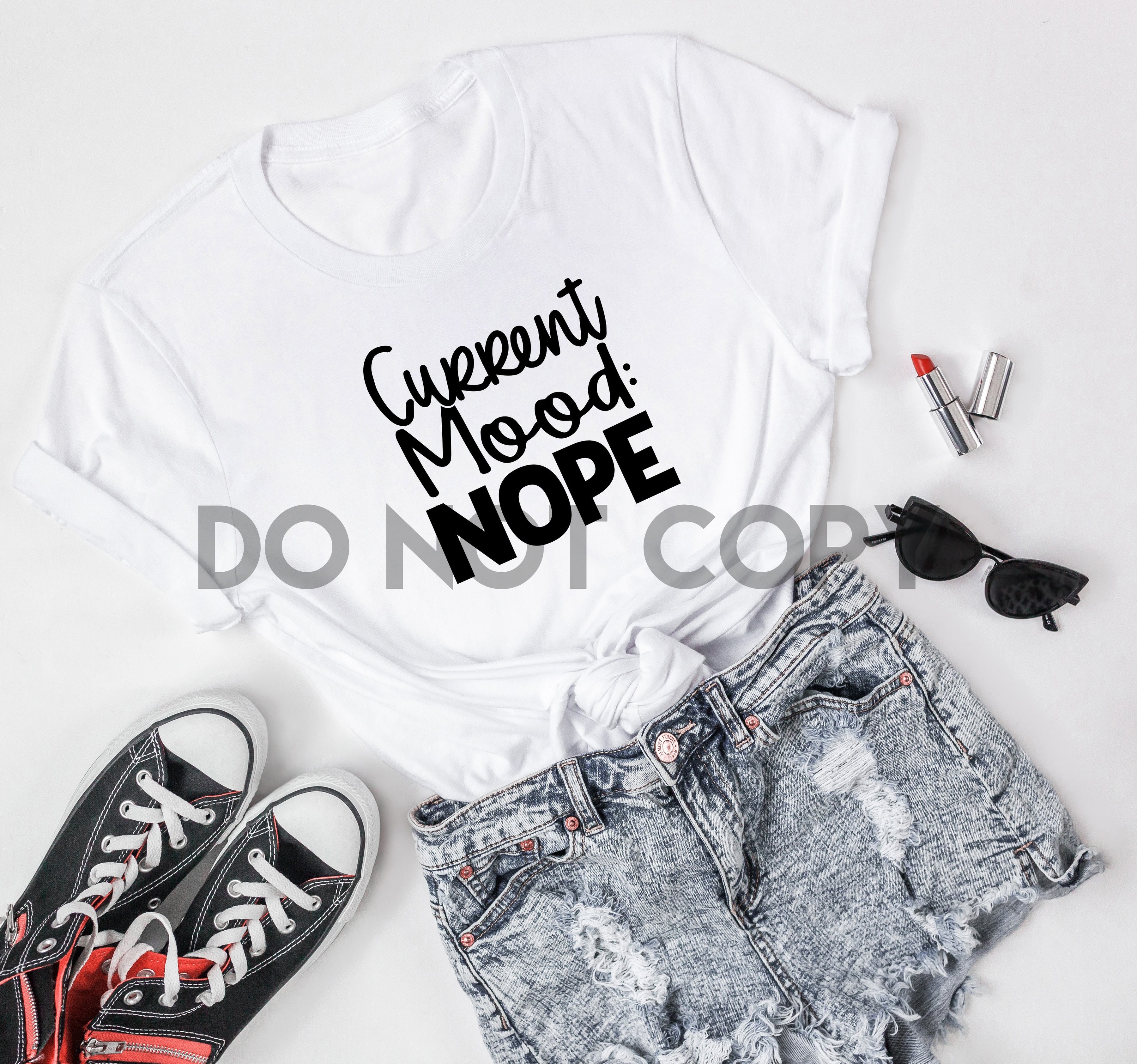 Current Mood: Nope Sublimation Print – Puttin on the Printz