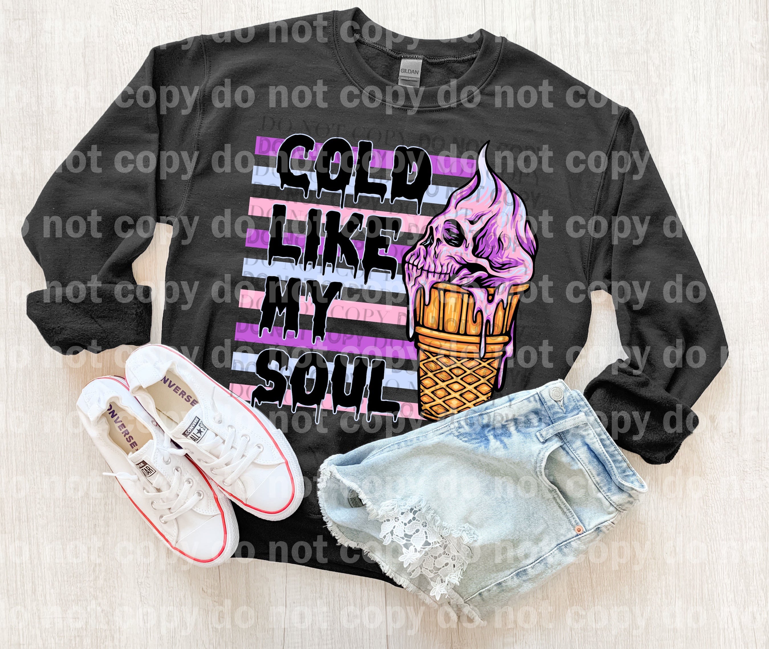 Cold Like My Soul Ice Cream Dream Print or Sublimation Print – Puttin ...