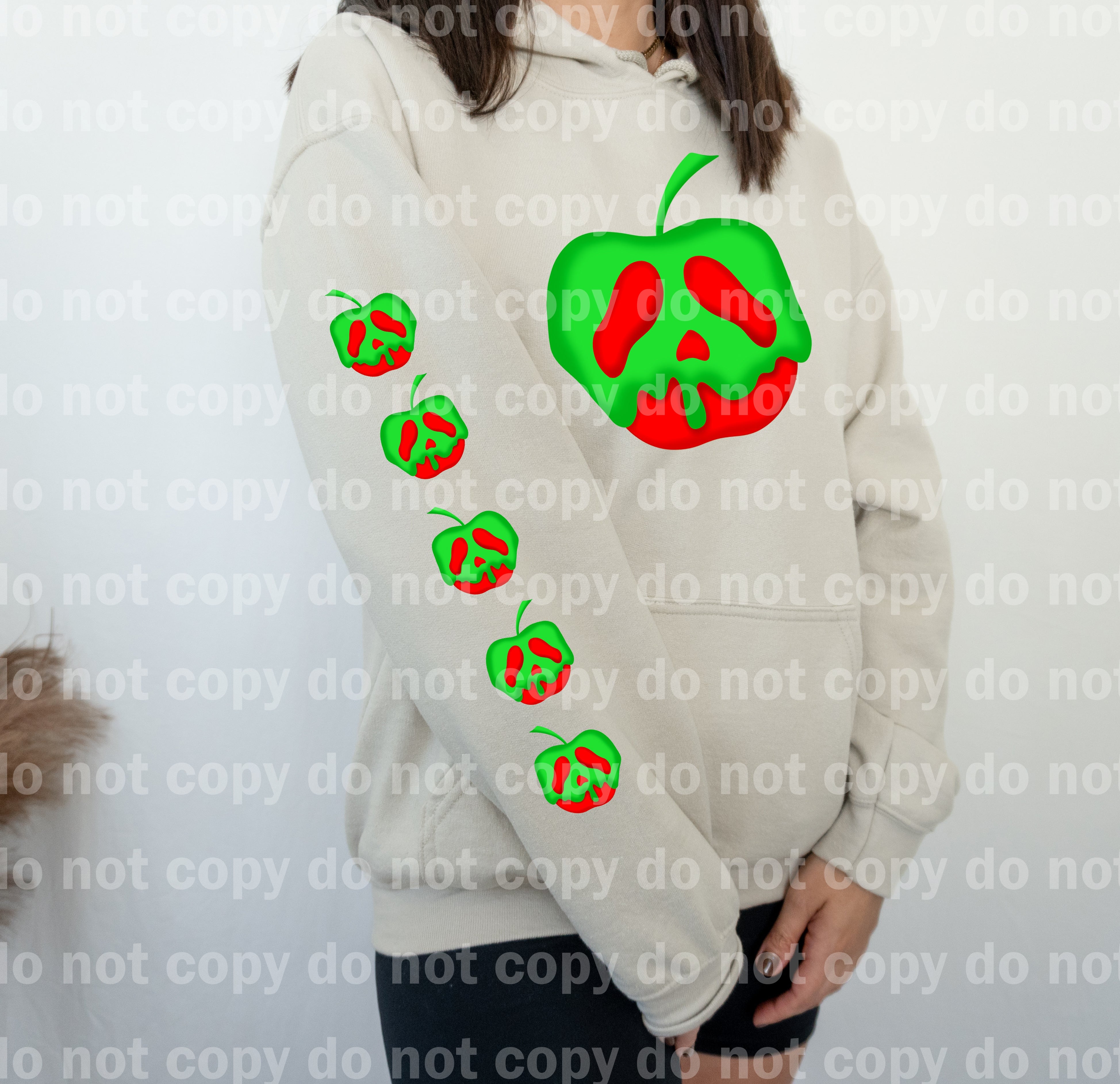 Drippy Apple with Sleeve Design Dream Print or Sublimation Print ...