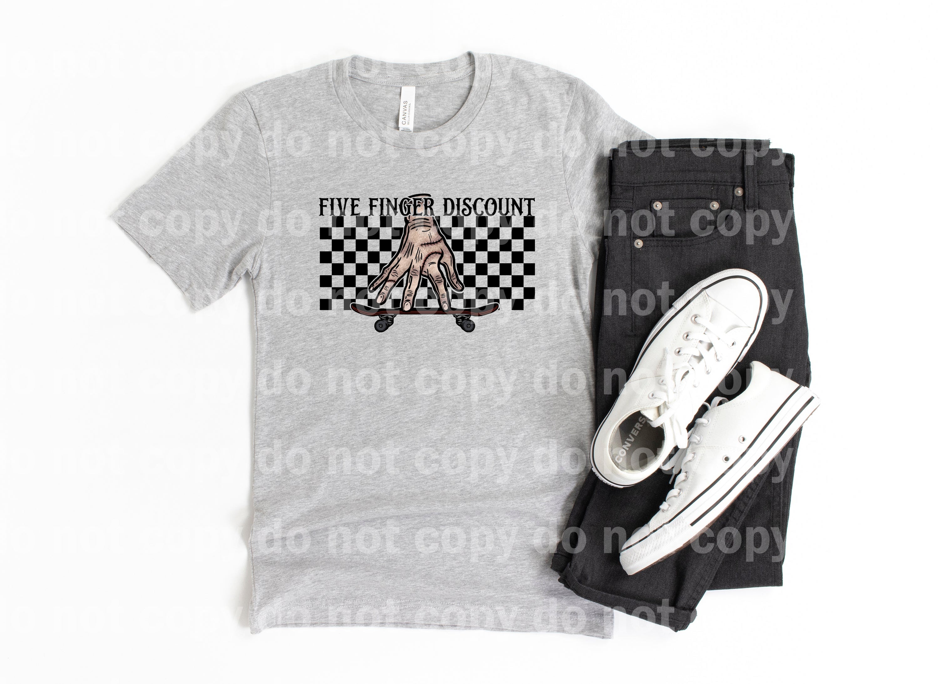 Five Finger Discount Checkered Full Color/One Color Dream Print or Sub ...
