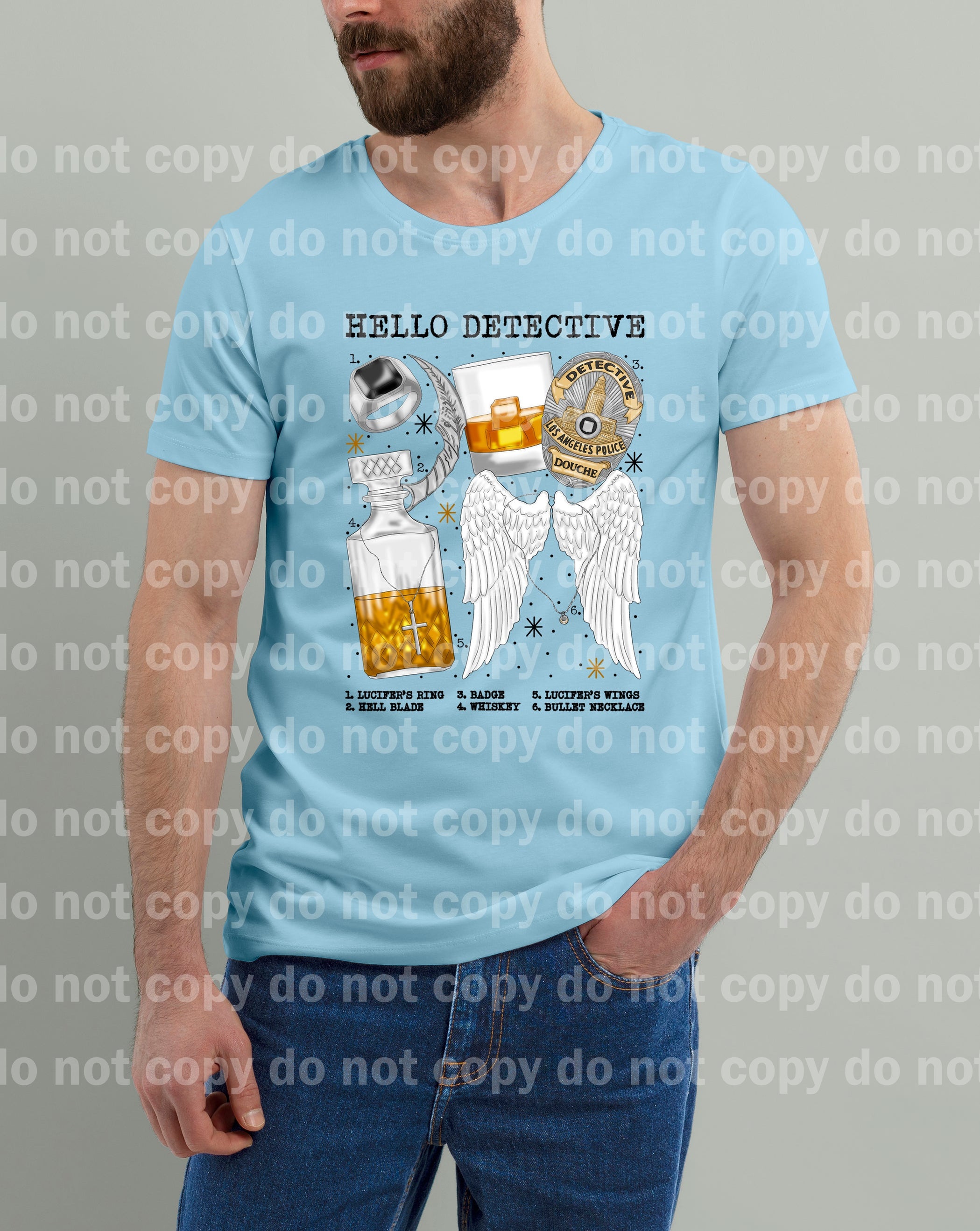 Hello Detective Lucifer Chart Dream Print or Sublimation Print – Puttin ...