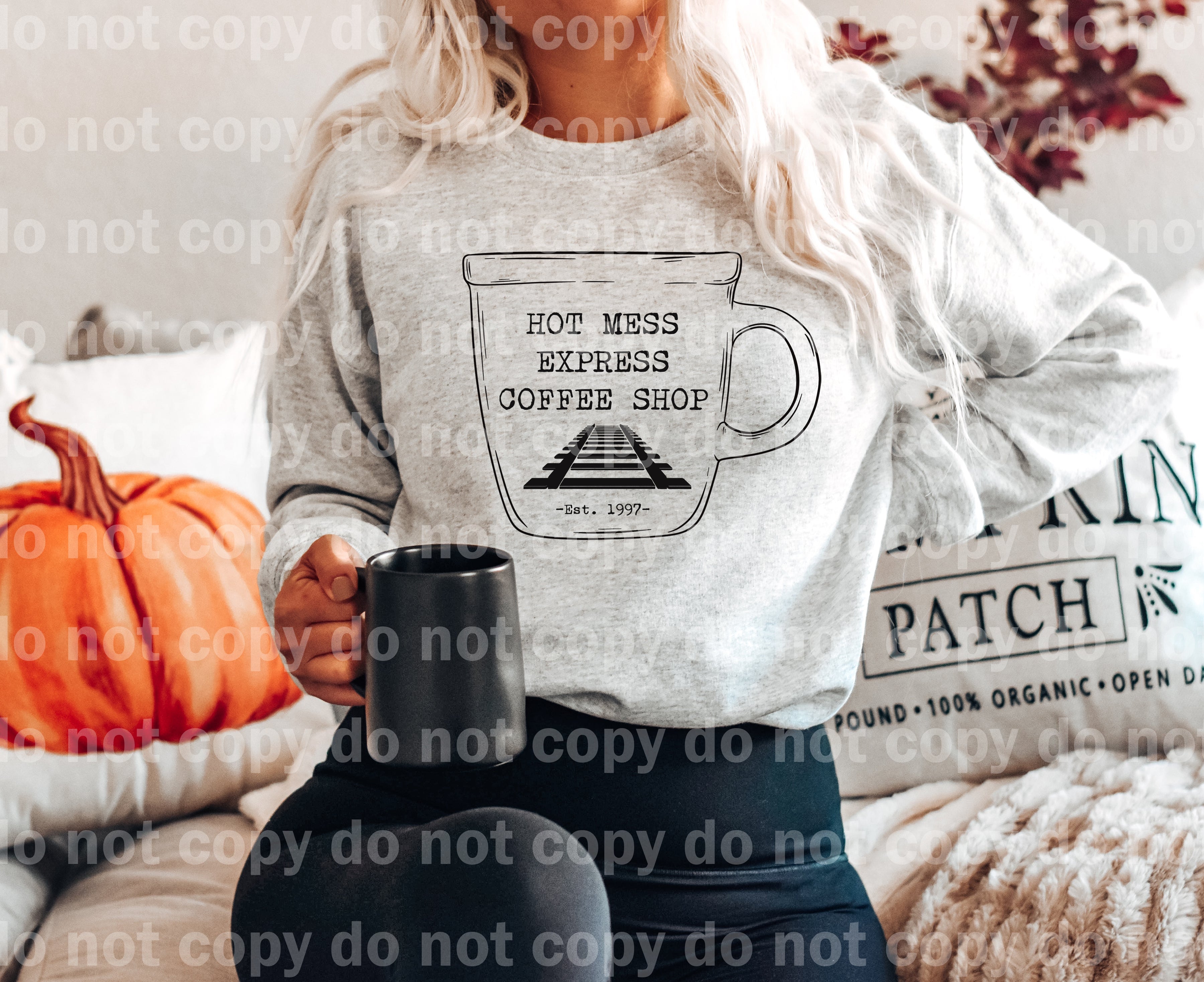 Hot Mess Express Coffee Shop Est. 1997 Dream Print or Sublimation Prin ...
