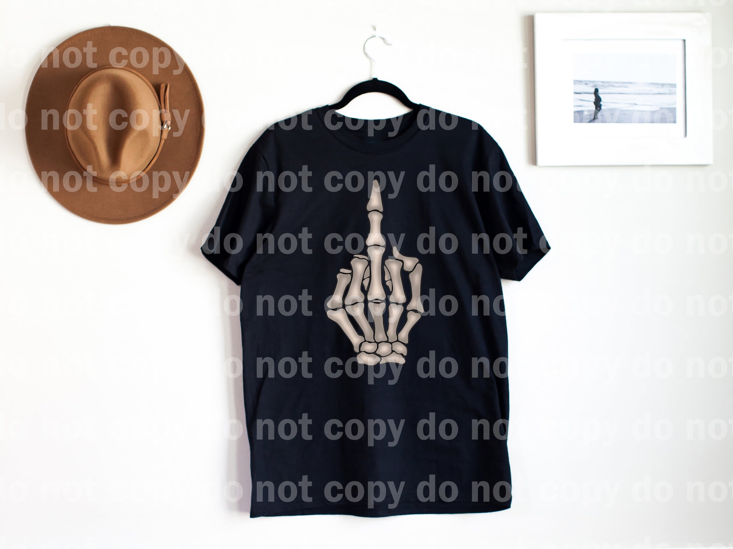 Middle Finger Skellie Hand Dream Print or Sublimation Print – Puttin on ...