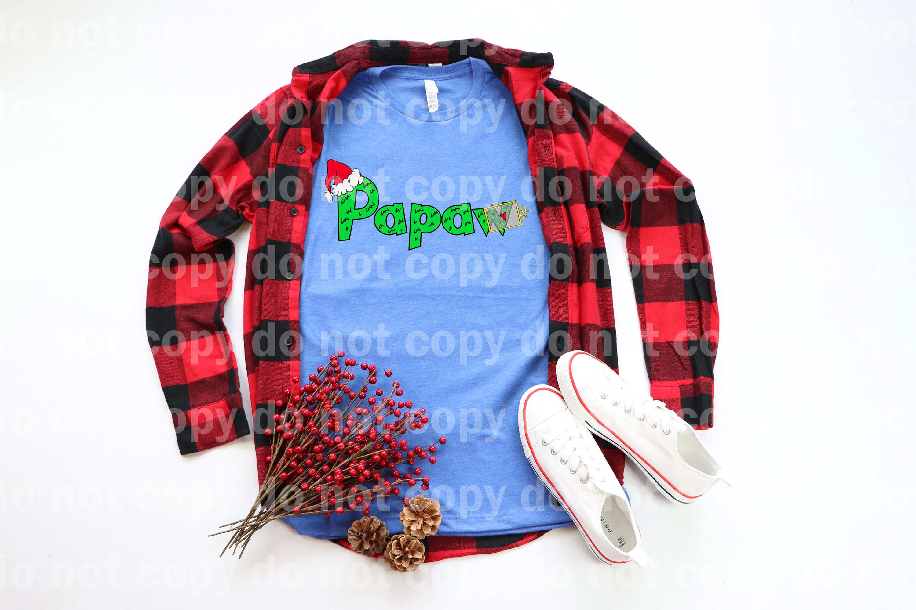 Papaw Santa Hat Dream Print or Sublimation Print – Puttin on the Printz