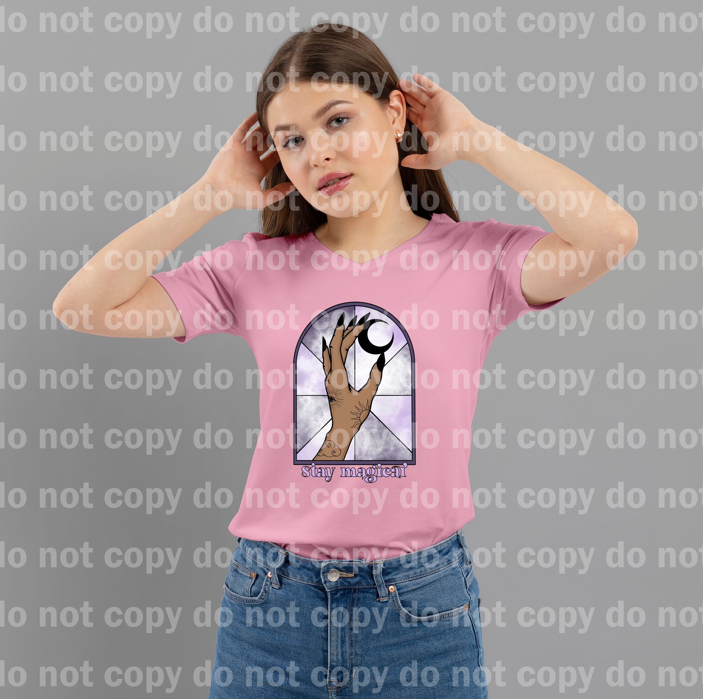 Stay Magical Light Brown Skin Tone Dream Print or Sublimation Print ...