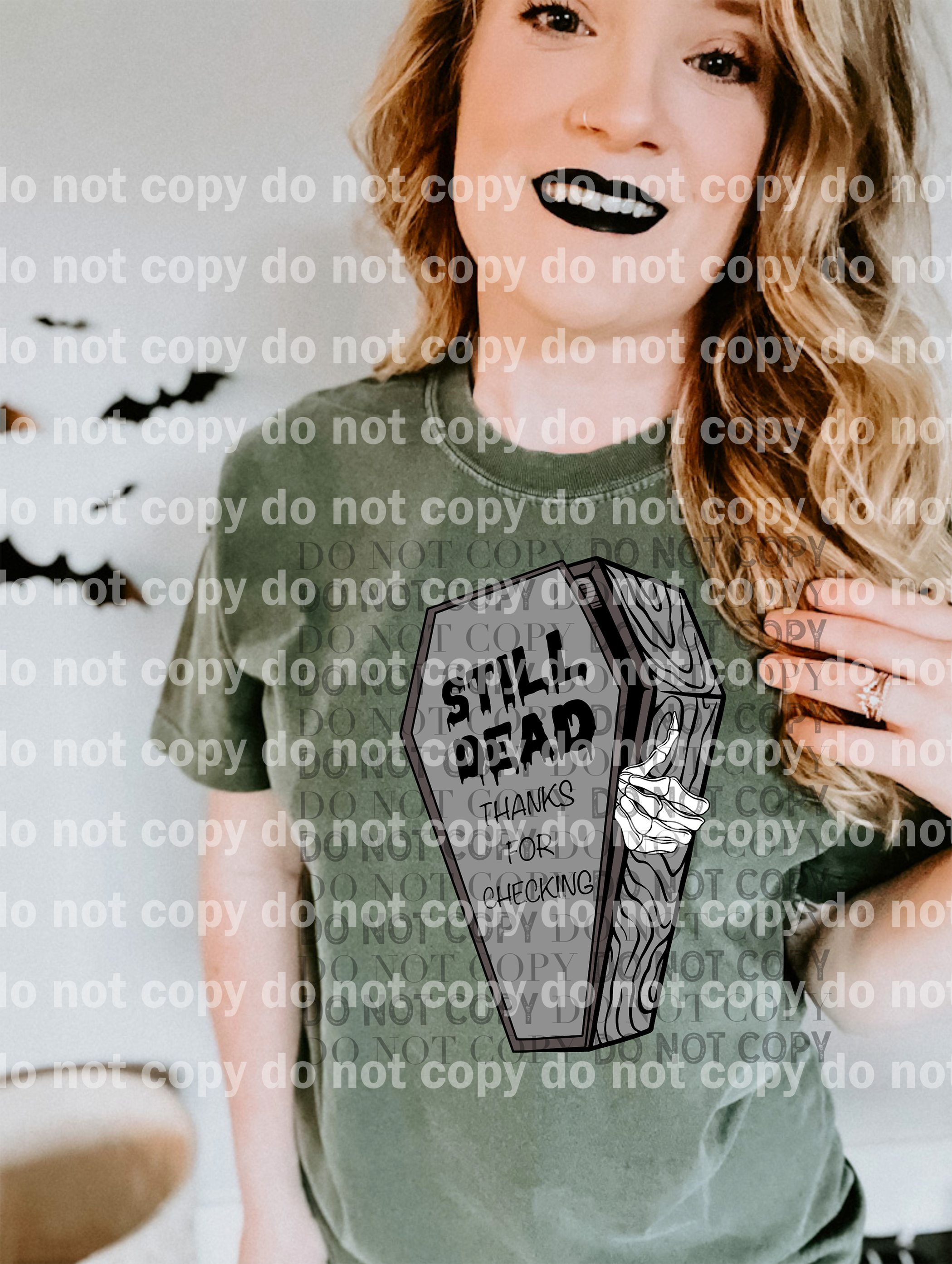 Still Dead Thanks For Checking Dream Print or Sublimation Print ...